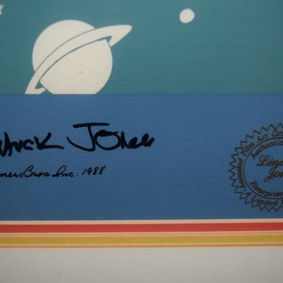 Chuck Jones | Art | 988 Chuck Jones Bugs And Marvel Ii Framed Cel ...